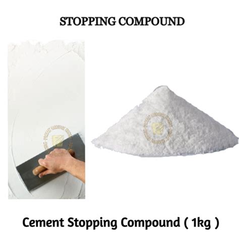 Cement Stopping Compound Simen Plaster Ceiling Cement Plaster 1kg Lazada