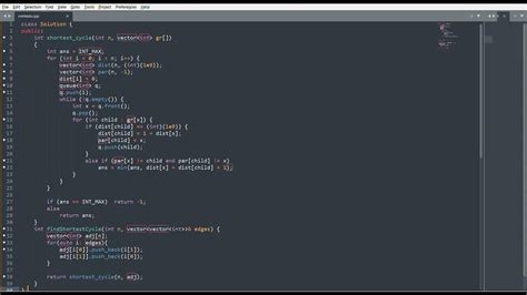 6330 shortest cycle in a graph biweekly contest 101 leetcode