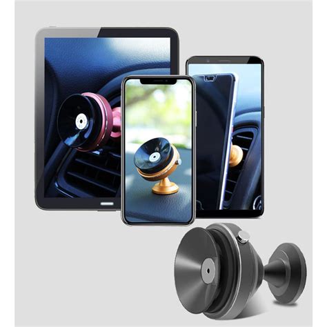 Car Phone Holder Vacuum Suction Cup Vented Mobile Grandado