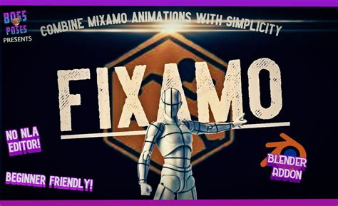 artstation fixamo blender addon combine and loop mixamo anims easy