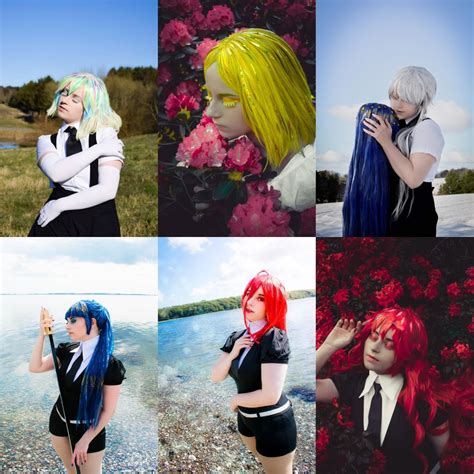 All My Gem Cosplays So Far Put Them In Order Of Completion ~ Dia First And Padparadscha Last ️