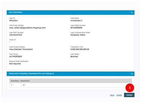 Procedures To Unblock Users RHB Malaysia