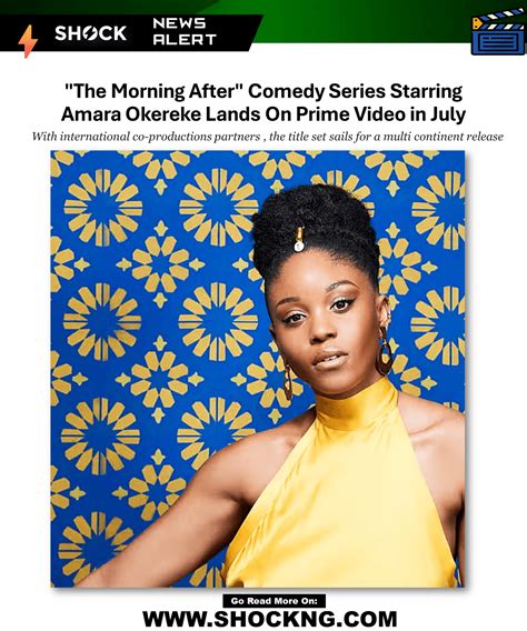 The Morning After Series Starring Amara Okereke Premieres Trailer