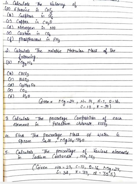 Calculate The Valency Of Filo
