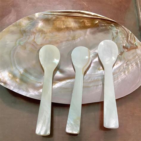Mother Of Pearl Spoons Etsy