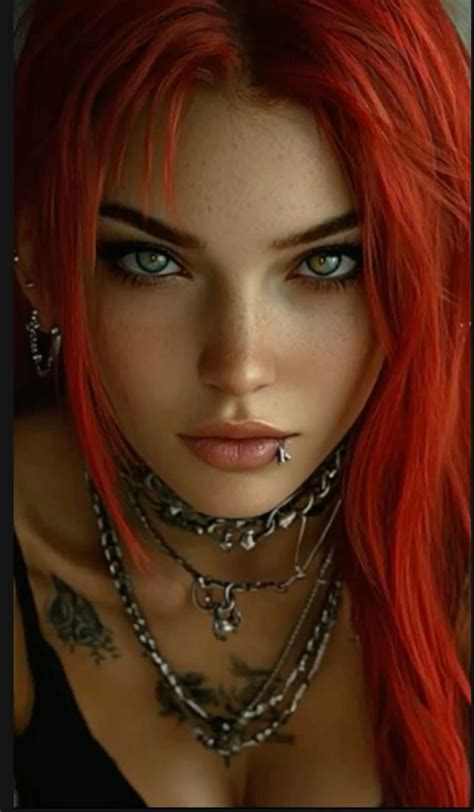 Ginger In 2025 Fire Ombre Hair Gorgeous Body Redheads