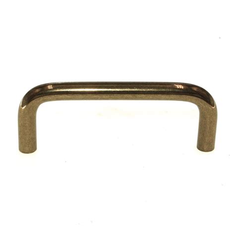 Belwith Wire Pulls Antique Brass 3 Ctr Cabinet Wire Pull Handle Pw35