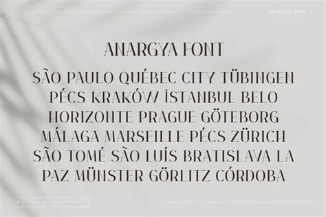Anargya A Beauty Classic Font Ibracreative Fonts And Graphic Design Products