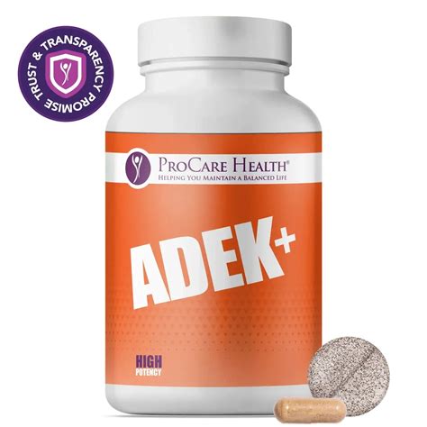 Adek Plus High Potency Vitamin Support For Ds And Sadi