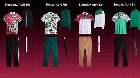 Your Comprehensive Guide To Fashion At The Masters Pga Tour