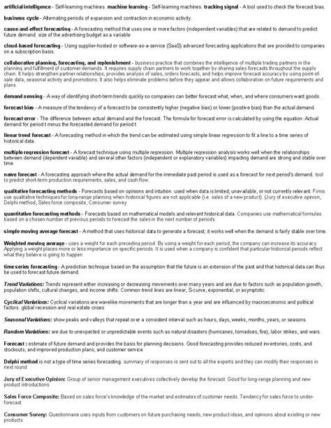 Forecasting Methods And Techniques Qualitative And Quantitative Analysis