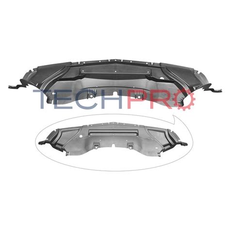 Alzare® Ch1228155 Front Rearward Engine Splash Shield Standard Line