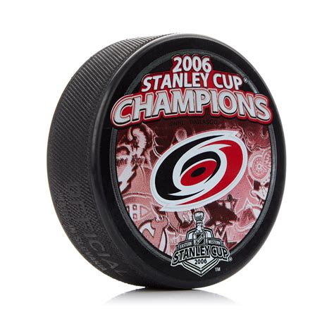 Inglasco Carolina Hurricanes 2006 Stanley Cup Champion Souvenir