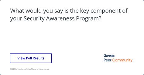 What Would You Say Is The Key Component Of Your Security Awareness