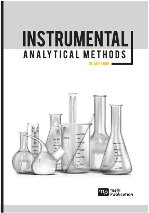 Instrumental Analytical Methods Dr Akif Haque 9789389339000 978