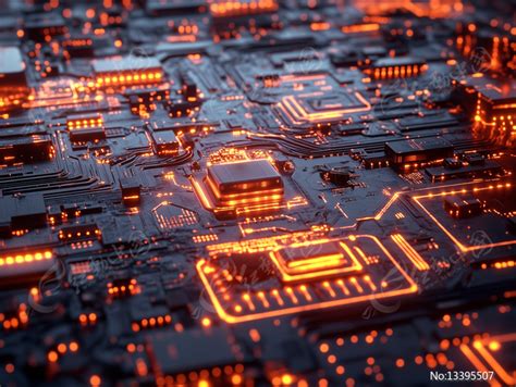 赛博朋克风格线路板科技背景ai图片下载红动中国