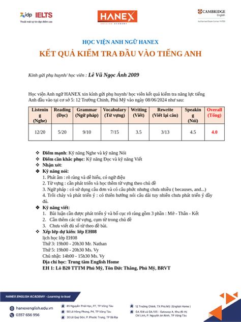 Speaking Assesing Form Pdf