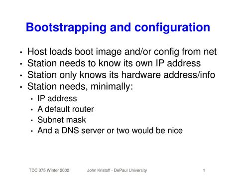 ppt dynamic host configuration protocol dhcp powerpoint