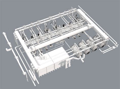Industrial Boiler Room 3d Model Turbosquid 2387413