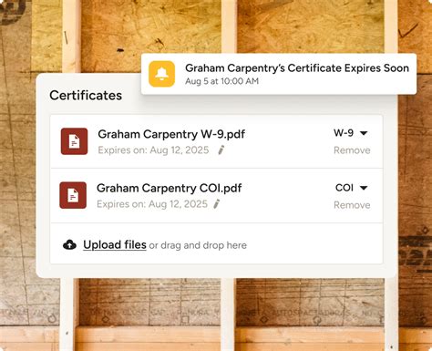 Subcontractor Dashboard