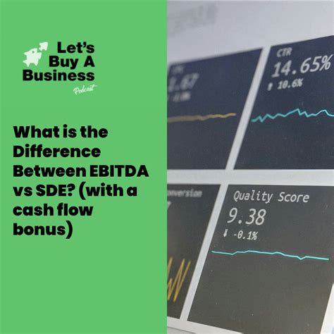 What Is The Difference Between Ebitda Vs Sde With A Cash Flow Bonus