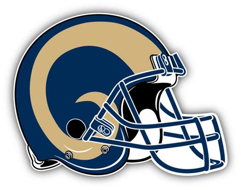 Rams Horn Helmet Logo