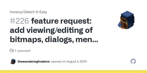 Feature Request Add Viewing Editing Of Bitmaps Dialogs Menus Etc Anything In The Rsrc