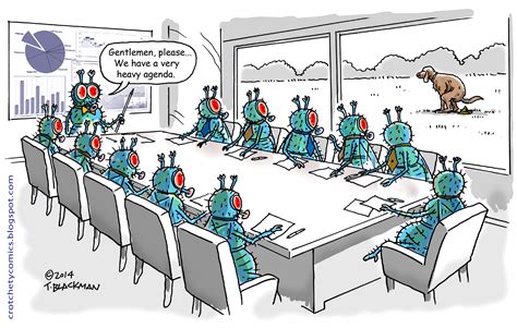 Funny Staff Meeting Clip Art
