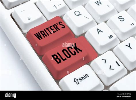 Sign Displaying Writer S Block Word Written On Condition Of Being Unable To Think Of What To