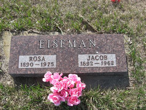 Jacob Eiseman 1892 1962 Find A Grave Memorial