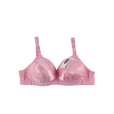 Af Plus Size Light Padded Bra Pink Woomenpk