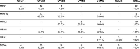 Correlation Between Mp3 And Cvmi Stages Download Scientific Diagram