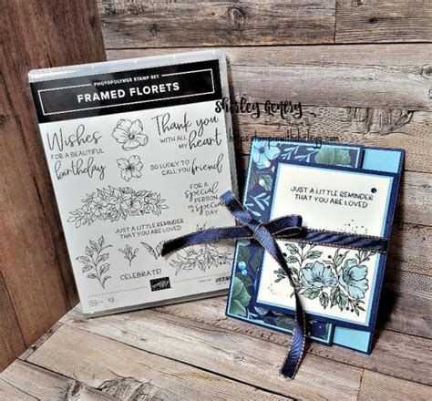 Stampin Up Framed Florets Just A Little Reminder Stampin With