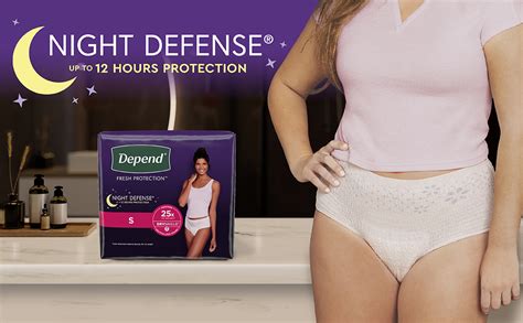 Depend Night Defense Adult Incontinence And Postpartum