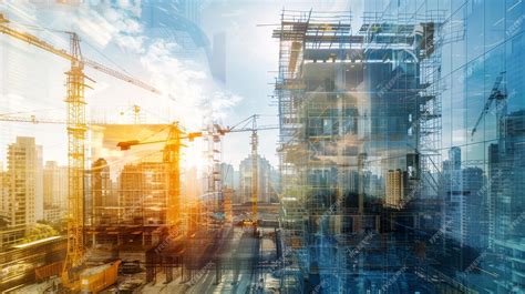 Premium Photo A Seamless Blend Of Realistic Construction Site Visu Ai