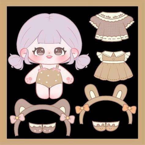 Paper Doll Chibi Cute Artofit