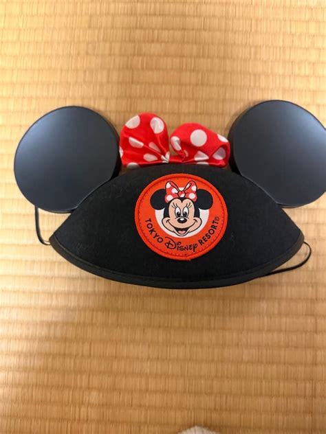 東京ディズニーリゾート ミニーマウス 帽子 メルカリ