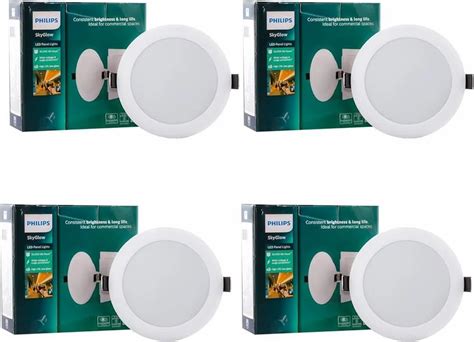 Philips Sky Glow 12 Watt Led Panel Light Warm White Round At ₹ 500