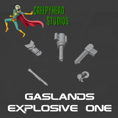 Descargar Gaslands Explosive Weapons One Set De Michael Crossman
