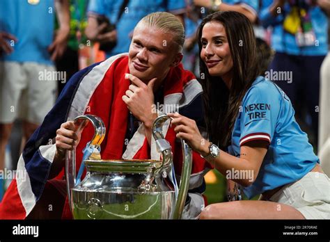 Istanbul Turkey 10th June 2023 Erling Haaland Of Manchester City