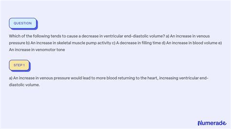 ⏩solvedwhich Of The Following Tends To Cause A Decrease In Numerade