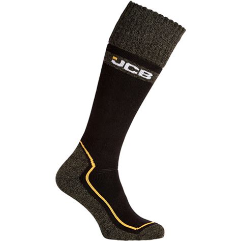 Jcb Pro Tech Welly Socks Black The Ppe Online Shop