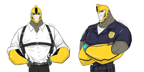 Police Office Bumblebee X3 Transformers Humanized Transformers Memes