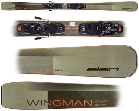 Narty Elan Wingman 83 Ti 2026 Wiązania Elx 110 Gw 160cm Elan