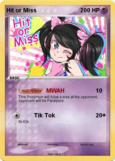 Pokémon Hit Or Miss 13 13 Mwah My Pokemon Card