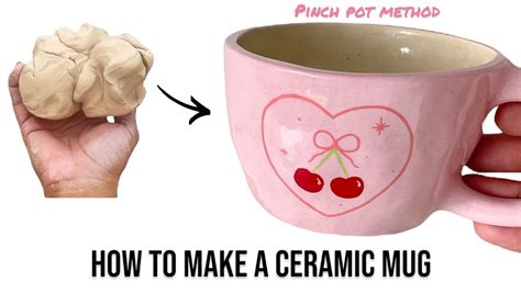 How To Make A Ceramic Cup At Home Pt 2 ~ Pinch Pot Beginners No
