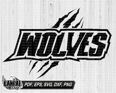 Wolves Svg Wolves Logo Svg Wolfs Svg Wolves Mascot Svg School Spirit Svg Cricut Svg