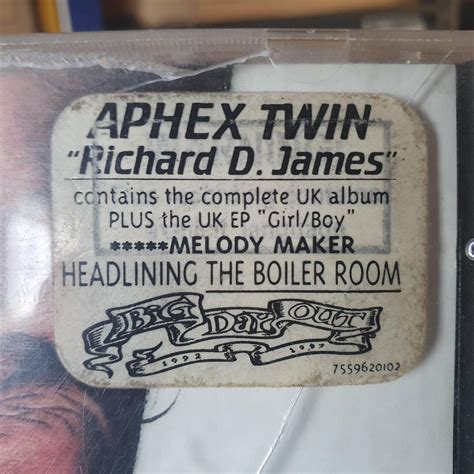 This Is My Richard D James Album Cd Its Australian I Bought It Late