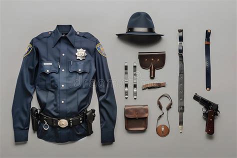 Police Officer S Uniform Equipment And Accessories A Detailed