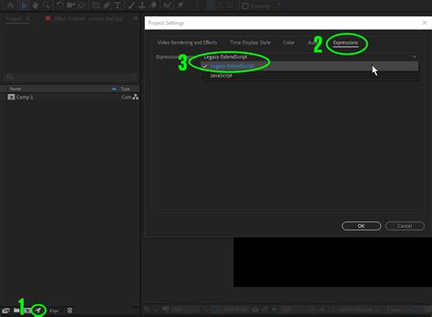 Analog Counter Project Settings In After Effects Cc2019 Vdodna